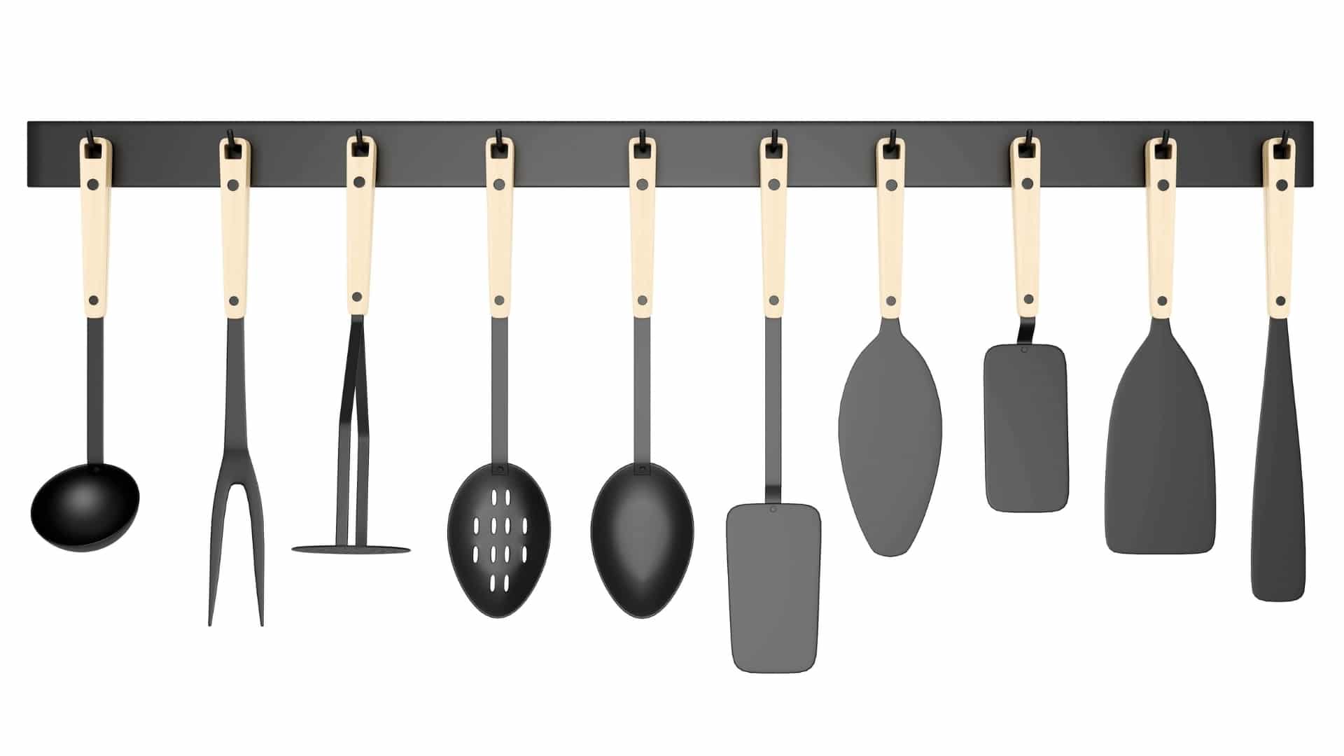Types of Kitchen Utensils Set By Composition and Material